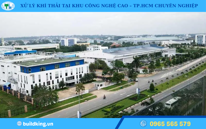 XỬ LÝ KHÍ THẢI TẠI KHU CÔNG NGHỆ CAO – TP.HCM CHUYÊN NGHIỆP